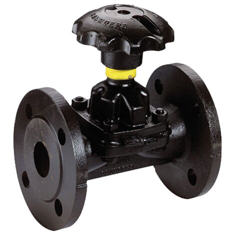 Saunders diaphragm valve PN10 KB 1Ω DN40 RL - Eriks