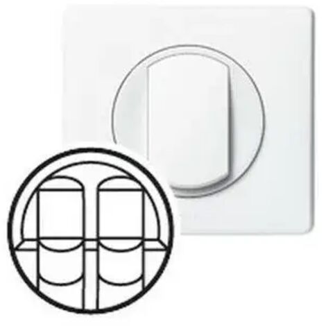 Legrand 068252 - Céliane hubcap - RJ-45 double socket - white