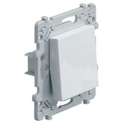 Hager WE022 - Essensya Pusher 1O+1C - white