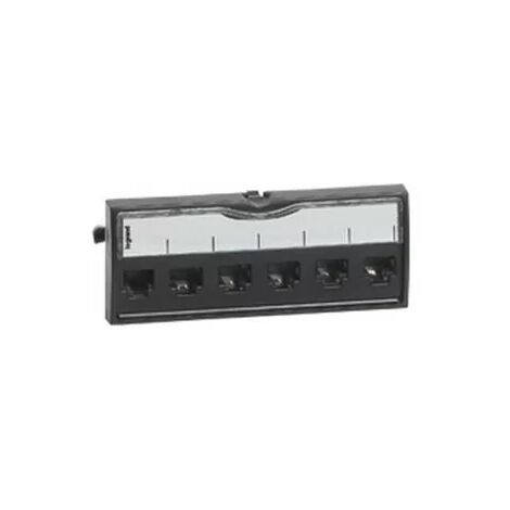 Legrand 033576 - Block of 6 RJ45 connectors - CAT.6A - STP - M...TAL ...