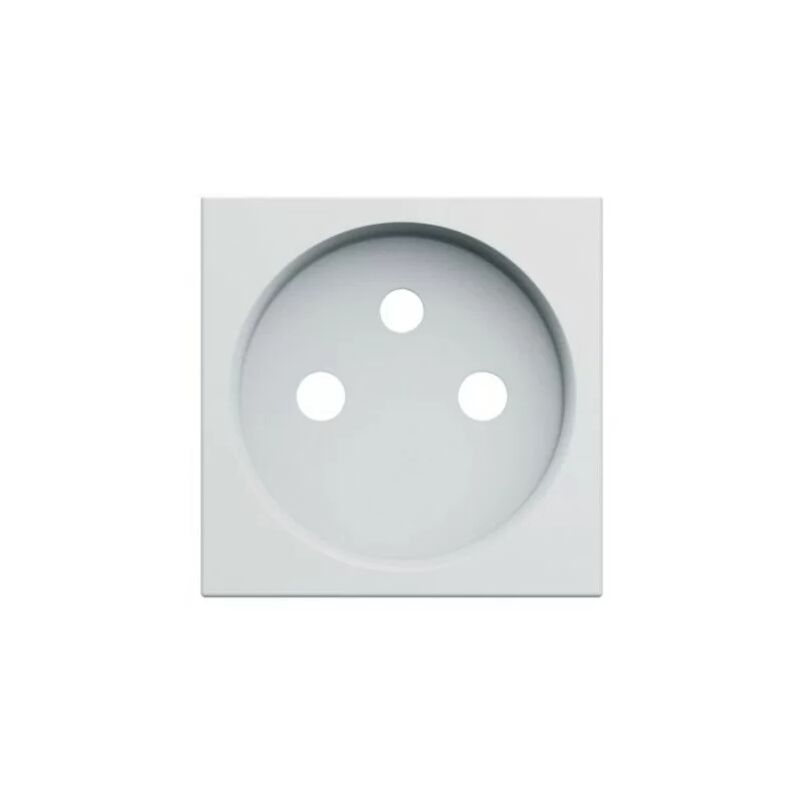 Hager Gallery WXD100B Abdeckung für Steckdose - 2P+T - Weiß