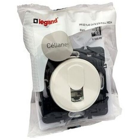 Legrand 099509 Multimedia-RJ45-Steckdose Céliane Kategorie 6 STP ...