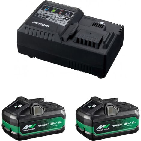 Power Set HIKOKI UC18YSL3WJZ (2 x 4,0Ah/8,0Ah + UC18YSL3)