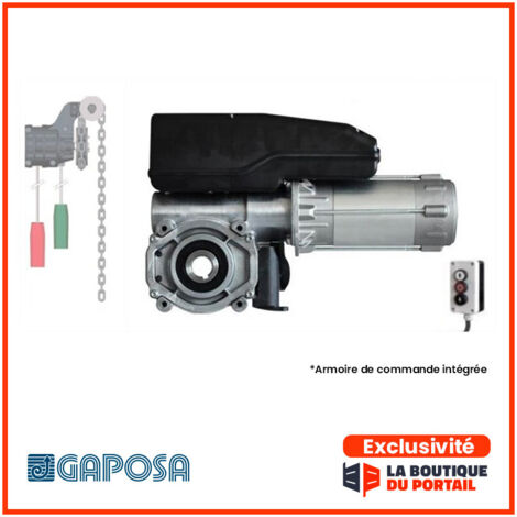 Kit Motorisation Porte Sectionnelle Industrielle 230 V Axe Ø25,4 15M² ...