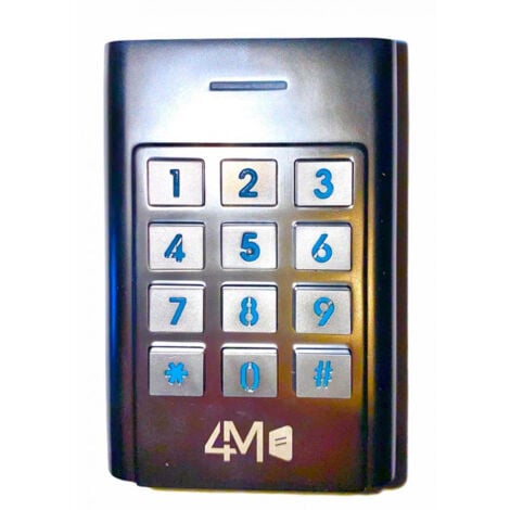 Clavier EASY KEYPAD 4M Digicode Rétroéclairé