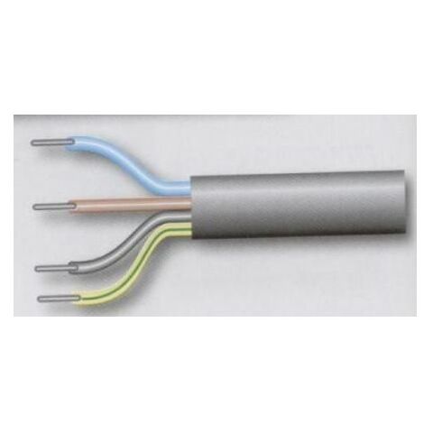 Câble électrique 1.5mm² gris 4 conducteurs SOMFY