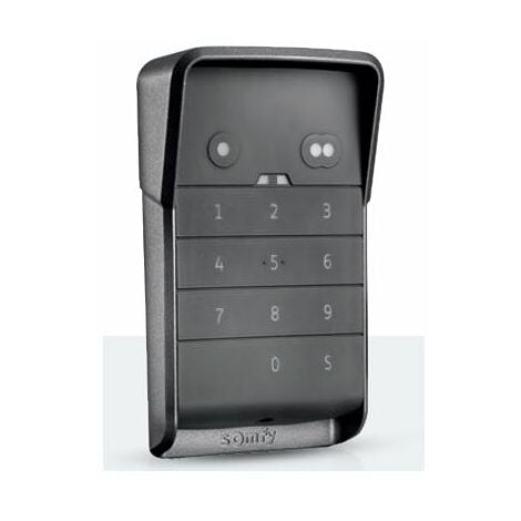Clavier à code premium radio IO / 2 canaux / Keypad metal IO - Somfy