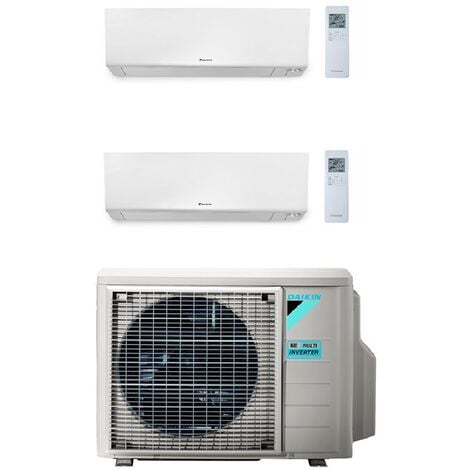 Climatisation Bi split DAIKIN BLUEVOLUTION 2MXM50 + 2 unités intérieures Perfera 3500w et 1500W R32