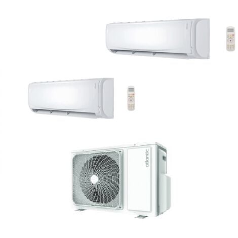 Climatiseur réversible Bi-split ATLANTIC DOJO 6,2 KW R32 2000W et 5000W A++