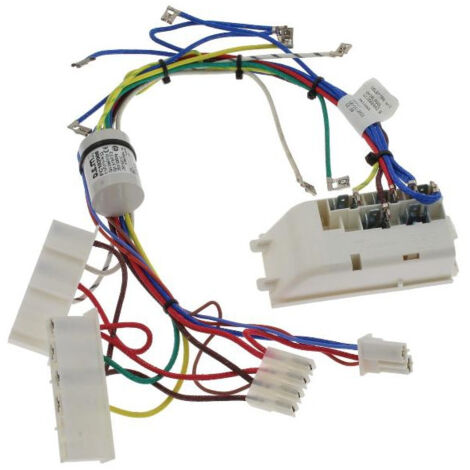 Kit filerie + bornier + filtre anti-parasite Hotpoint-ariston C00728478