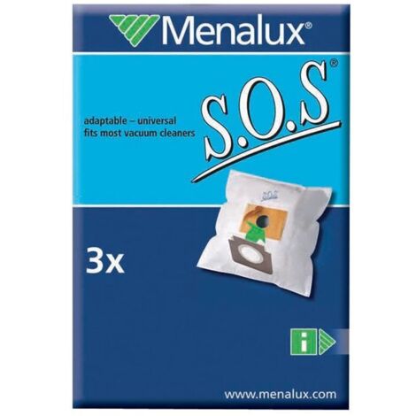Sacs aspirateur sos-sb 9001667444 Menalux 900166744