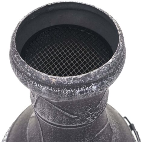 Cheminée de jardin HHG-352, poêle de terasse, foyer, alliage fonte ...