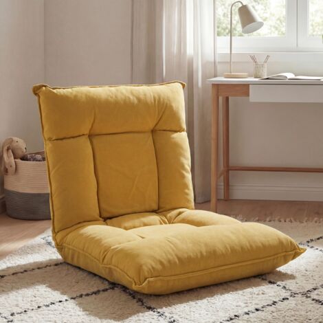 Fauteuil de sol HHG-909, fauteuil de relaxation Coussin de sol Canapé ...