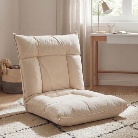 Fauteuil de sol HHG-909, fauteuil de relaxation Coussin de sol Canapé ...