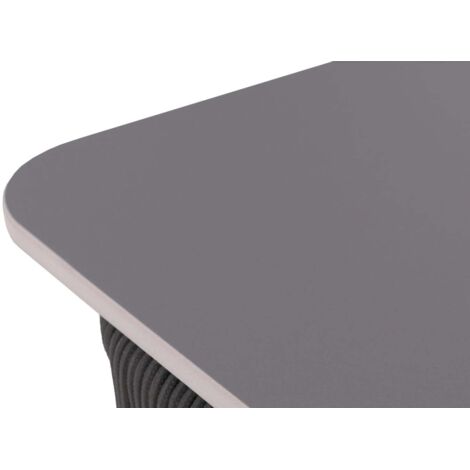 Table basse HHG-224, table de jardin, table de balcon, extérieur ...