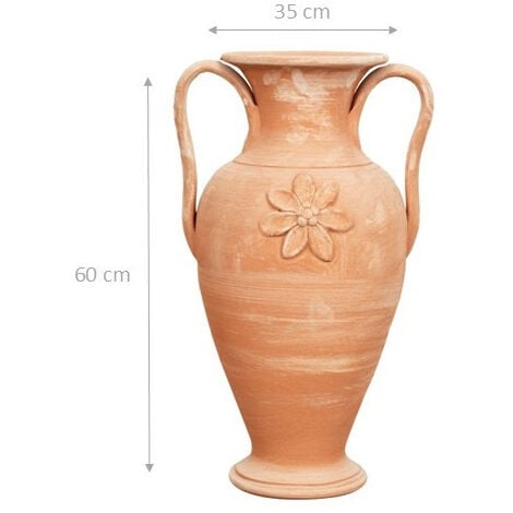Römische Terrakotta-Amphore 100% Made in Italy Vollständig ...