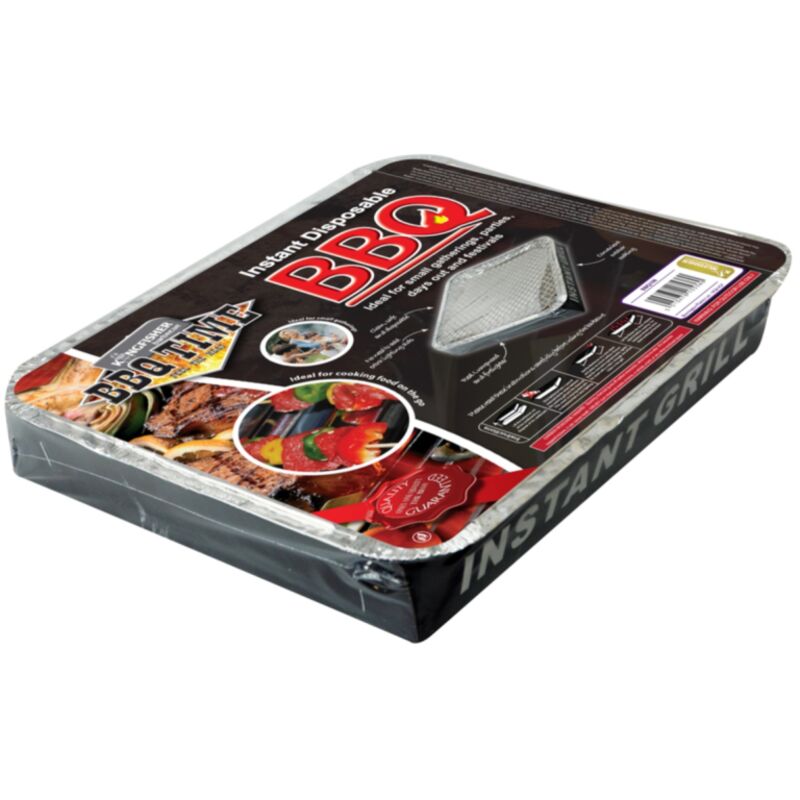 30cm x 25cm 660 Gram Disposable Charcoal Barbecue / BBQ