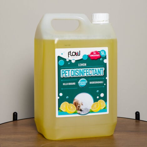 5 Litre Lemon Scented Pet Disinfectant Cleaner