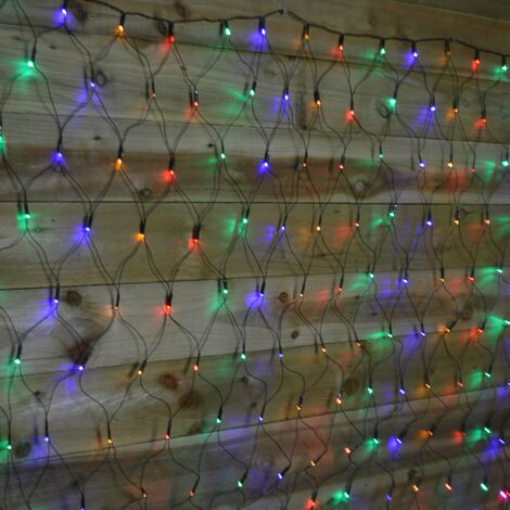 170cm x 120cm Multi Function Christmas Net Lights with 180 Multi ...