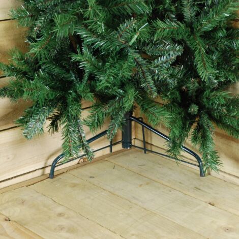 6.6ft Premier Dual Purpose Corner & Half Wall Christmas Tree