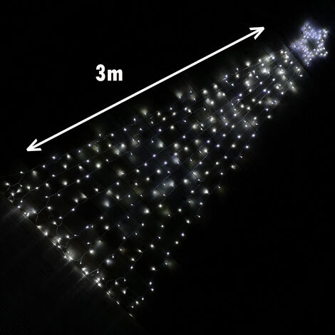 3m Indoor Outdoor Shooting Star Multifunction LED Christmas Decoration ...