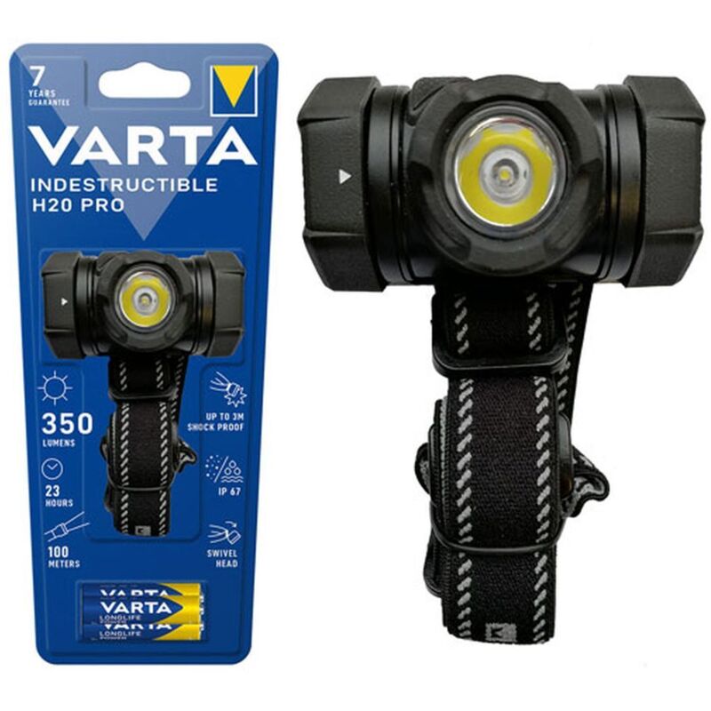 Torcia Varta Head Light 3AAA 5LED con Pile Incluse - 5LED