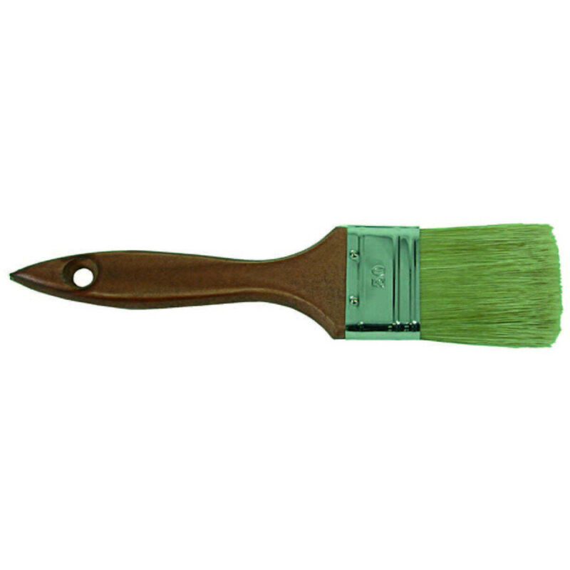 Pennellesse setola bionda manico legno - 12 pz