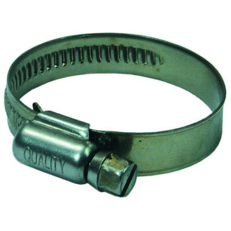 Fascetta stringitubo in acciaio inox aisi 304 mm.10 - ø mm.8/12