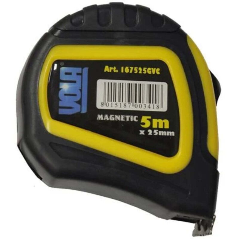 Flessometro magnetico mt 5 mm 25