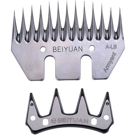 Coppia pettini per tosatrice elettrica