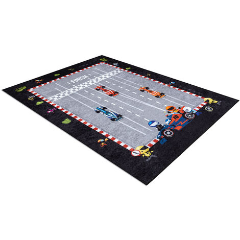 JUNIOR 52108.801 washing carpet Race, formula 1 for children anti-slip ...