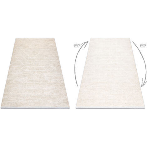 Modern carpet DUKE 51533 cream - Geometric, structured, very soft ...