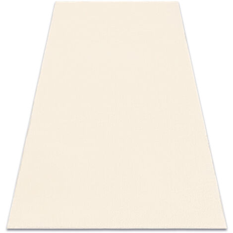 Modern washing carpet LINDO cream, anti-slip, shaggy beige 240x330 cm
