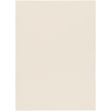 Modern washing carpet LINDO cream, anti-slip, shaggy beige 160x220 cm