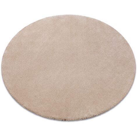 Carpet, round STAR beige beige round 200 cm