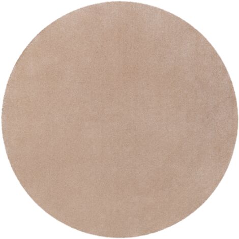 Carpet, round STAR beige beige round 100 cm