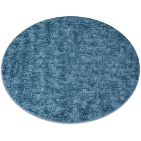 Carpet, round POZZOLANA blue blue round 100 cm