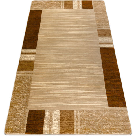Carpet ROYAL FB23 Frame - beige / cream beige 100x200 cm