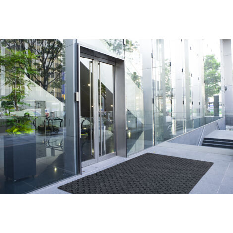 Runner - Doormat antislip VECTRA 900 outdoor, indoor anthracite 200 cm ...