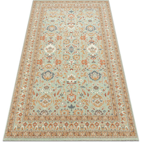 Wool Carpet SOHO 477.26.LA400 OSTA - Ornament, frame, natural green ...