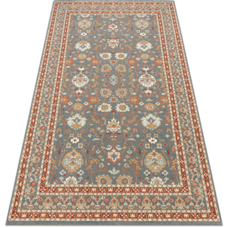 Wool Carpet SOHO 477.26.LA500 OSTA Ornament, frame natural blue ...