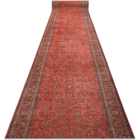 Runner anti-slip LOTUS TRADITION 58160 Classic, ornament red WASHABLE ...