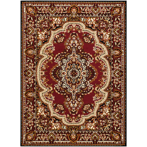 Carpet BCF Morad WIOSNA Ornament, classic - claret red 200x300 cm
