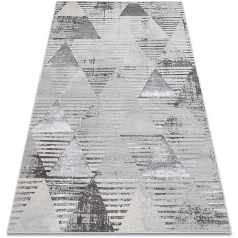 Carpet LIRA E1627 Triangles geometric, structural, modern, glamour ...