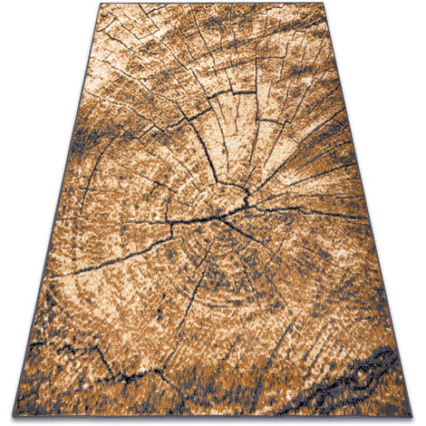 Carpet BCF Morad PIEŃ Tree wood - grey / beige / old gold beige 80x150 cm