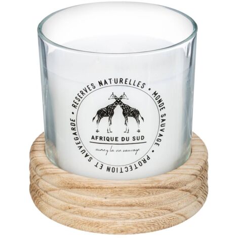 Bougie Parfumée dans Pot en Verre Safari 380 g - Atmosphera