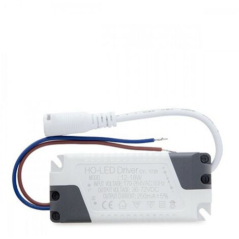 Driver no dimable para downlights de LEDs 12W