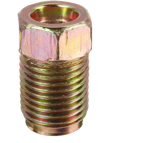 5x 3/16'' Copper Brake Line Pipe Fittings Metric Male End Union Nuts ...