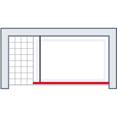 Schulte Duschabtrennung Duschwand Walk In 120x200 cm - 6 mm ...