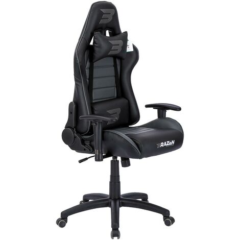 BraZen Sentinel Elite PC Gaming Chair Grey